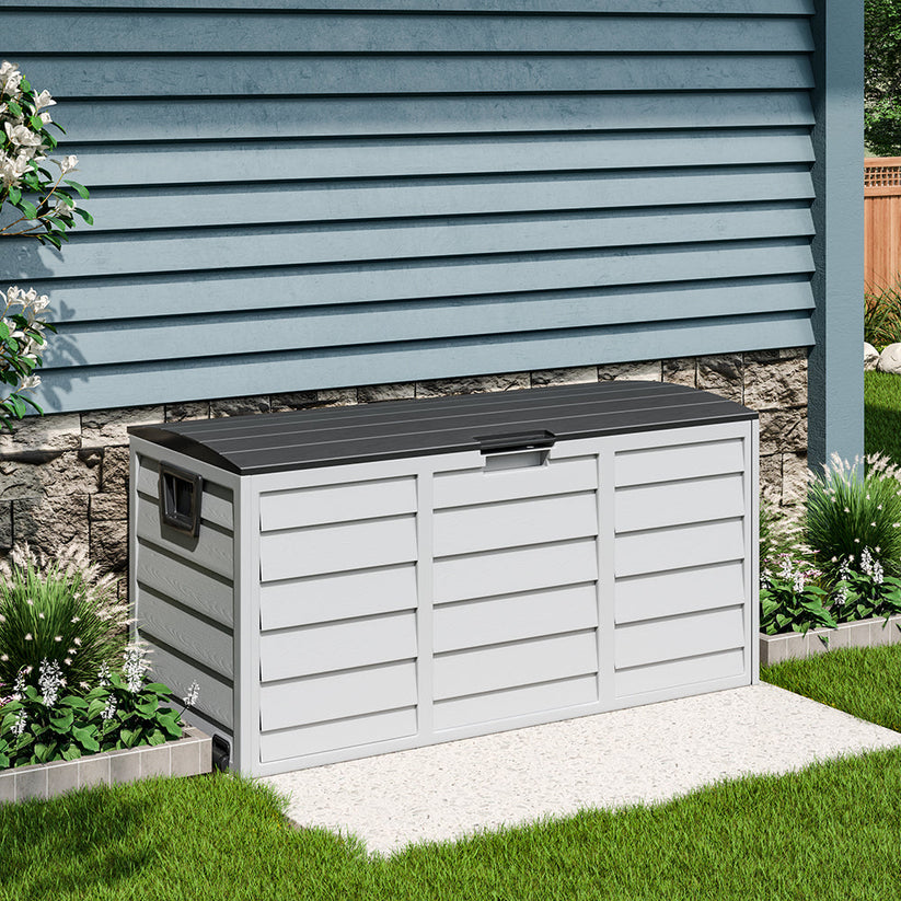 Plastic Extra Large Waterproof Garden Storage Box with Wheel ...