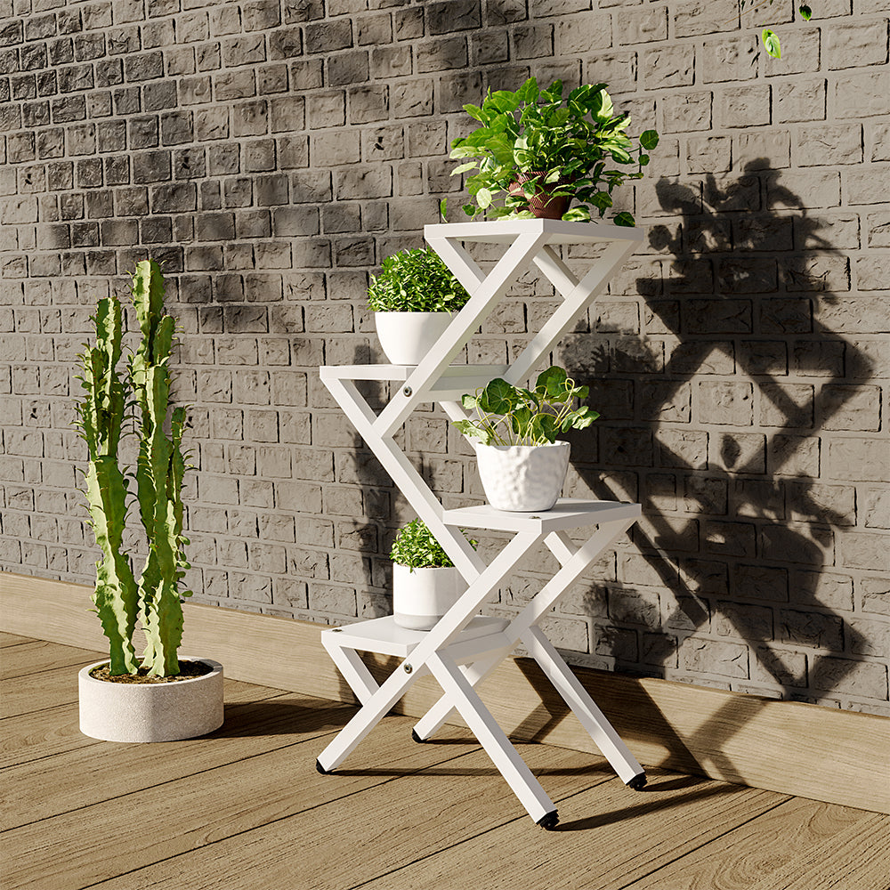 Flower pot stand indoor store